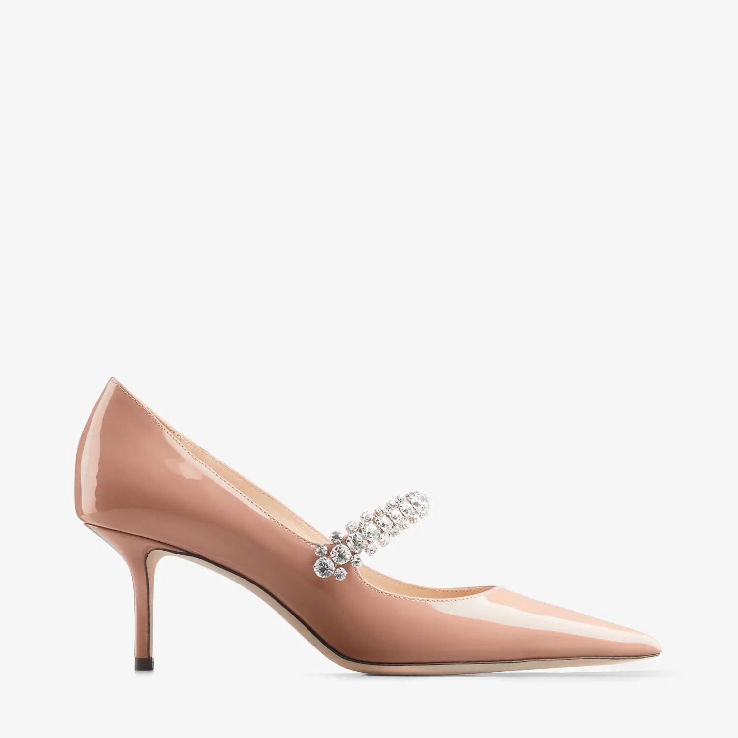 Bing Pump 65 全水晶芭蕾粉色漆皮高跟鞋 新品系列 Jimmy Choo