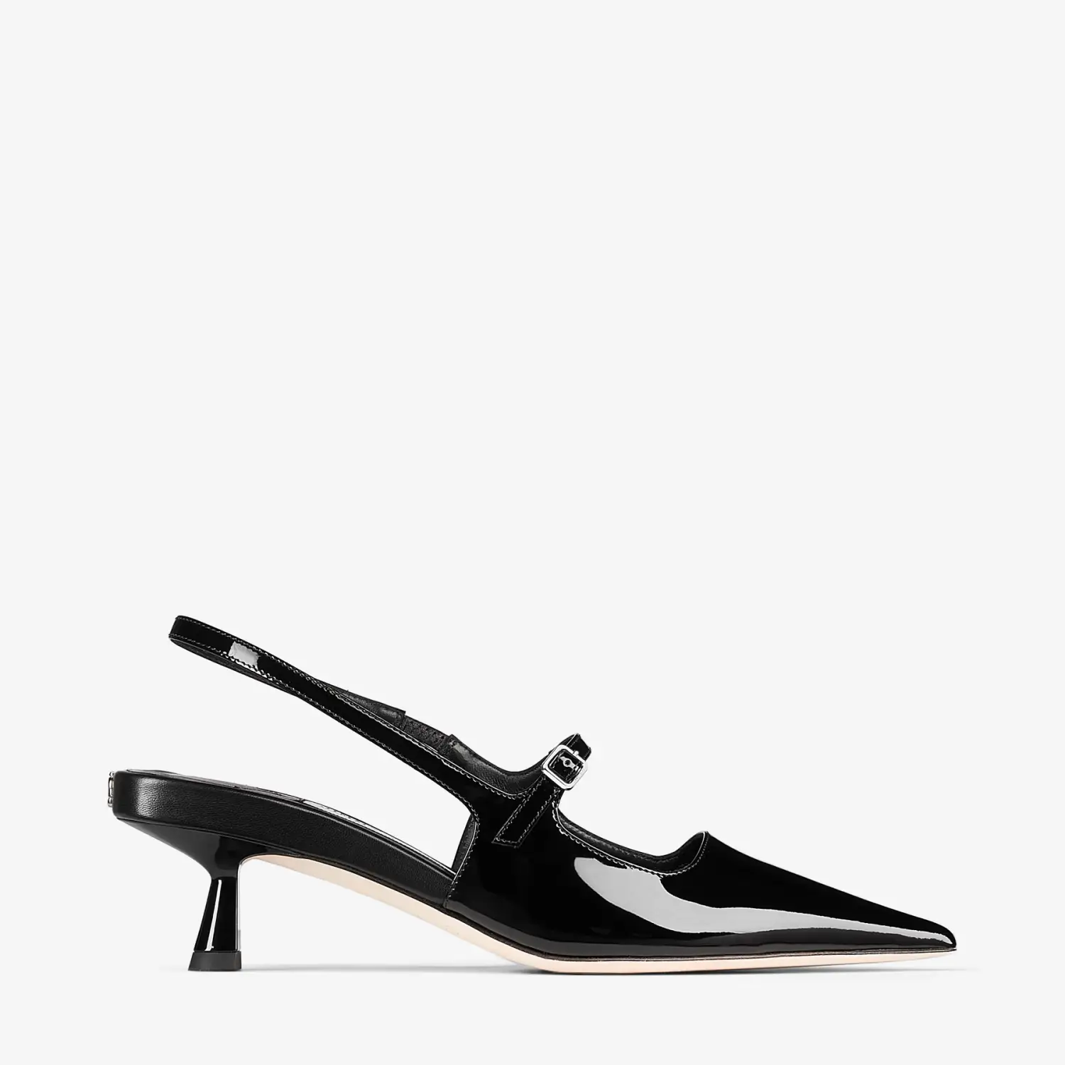 Didi 45 黑色漆皮尖头高跟鞋 秋季系列 Jimmy Choo