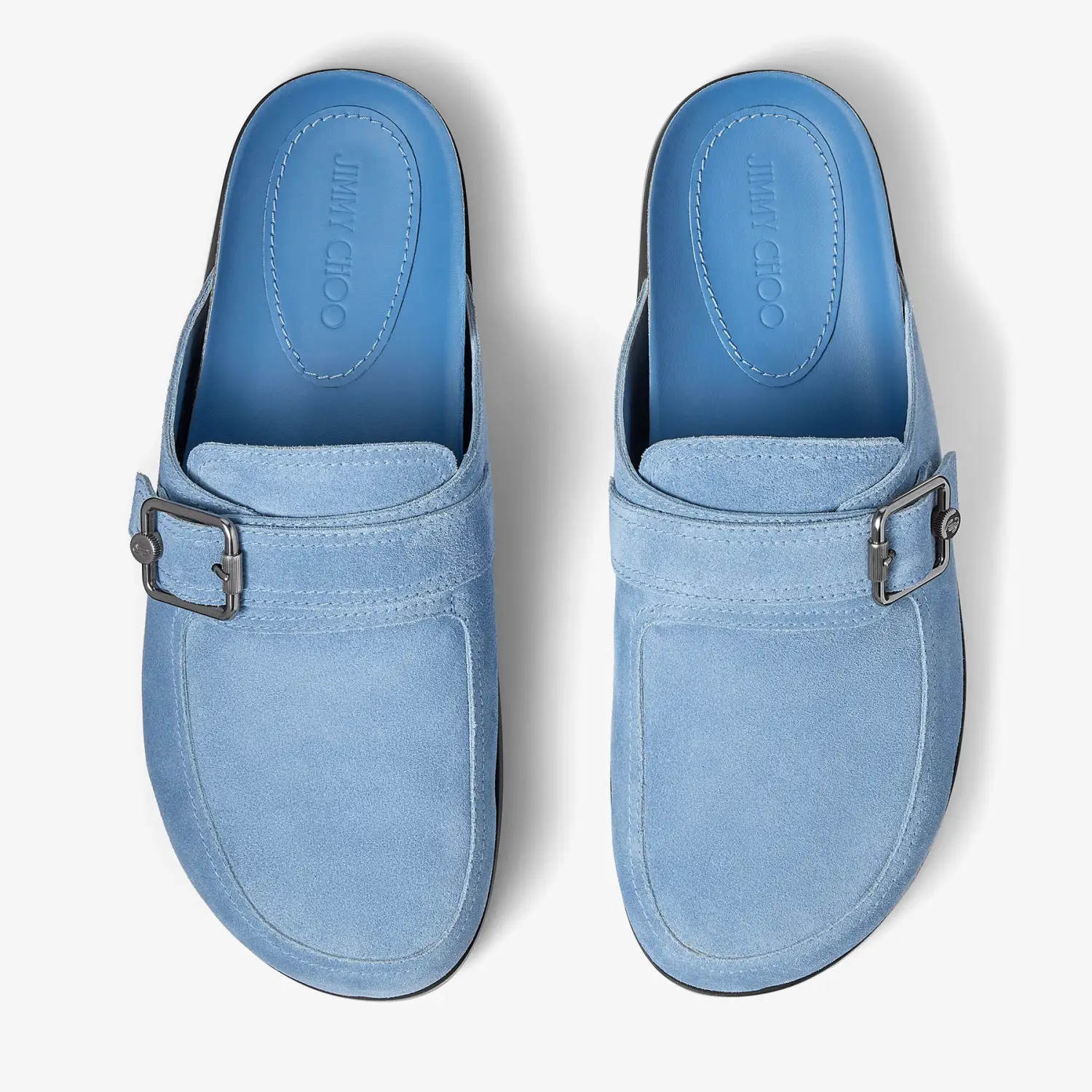 Etta Mule 丹宁色丝绒绒面革穆勒鞋 新品系列 Jimmy Choo