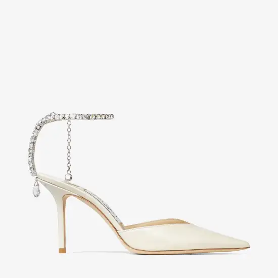 Adeline 60 | 黑色漆皮高跟鞋 | JIMMY CHOO